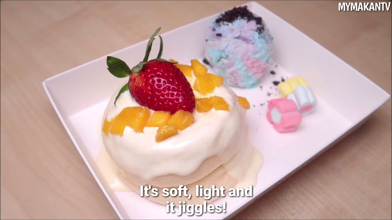 FLUFFY, SOFT and JIGGLY Japanese Souffle at Couples Cafe - MyMakanTV