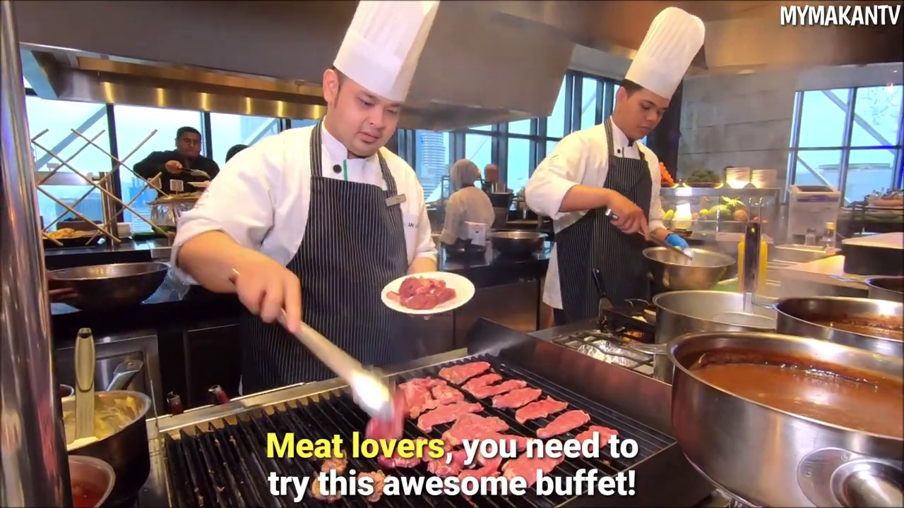 MEAT UP in the SKY Dinner Buffet at TRACE, Element Kuala Lumpur - MyMakanTV